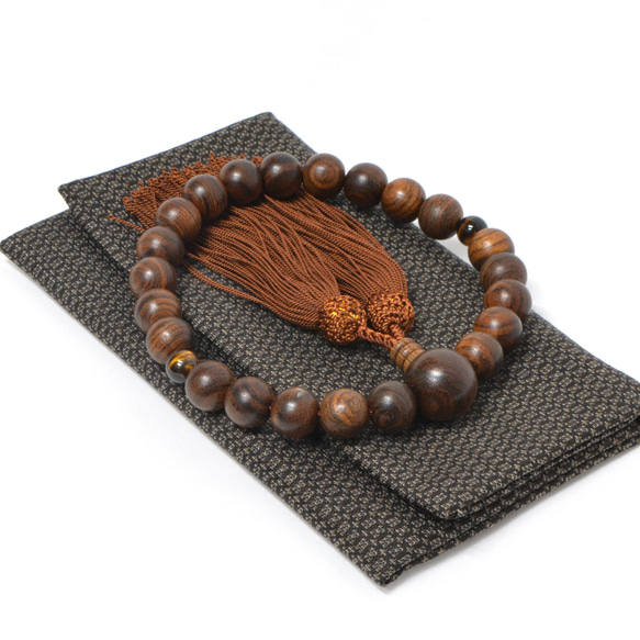 専用＊」出品 数珠と数珠袋のセット 虎壇(虎目入り）×格子柄 その他ケース shoei-butsudan 通販 13425270｜Creema ...