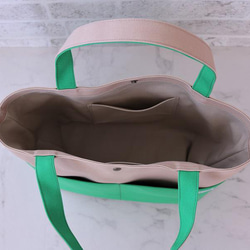 ♠選べるｶﾗｰ♪帆布ﾄｰﾄL(ﾍﾞｰｼﾞｭﾍﾞｰｽ) トートバッグ fabric mam 通販 13484281｜Creema(クリーマ)