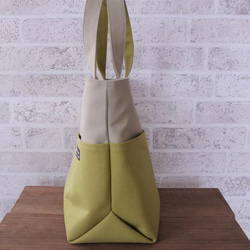 ♠選べるｶﾗｰ♪帆布ﾄｰﾄL(ﾍﾞｰｼﾞｭﾍﾞｰｽ) トートバッグ fabric mam 通販 13484281｜Creema(クリーマ)