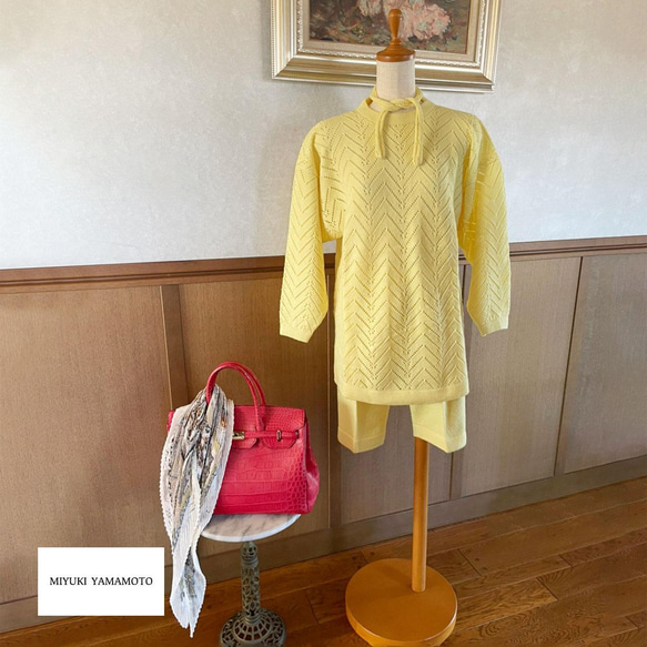 春ニット ハーフパンツ 293 YELLOW HALF PT ハーフパンツ MIYUKI YAMAMOTO 通販 13498959 ...
