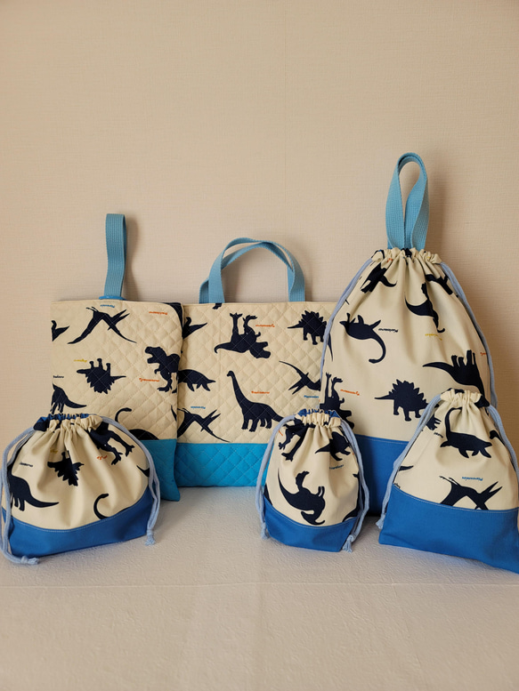 【入園入学2023】入園入学6点セット レッスンバック シューズ袋 体操服袋 お弁当袋 コップ袋 巾着袋 レッスンバッグ funwari-mi ...