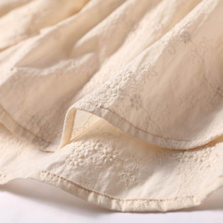 着こなしを愉しむ 刺繍生地 ヨーク切り替えギャザーシャツブラウス ベージュ 220203-3 シャツ fall-in&co(talent ...