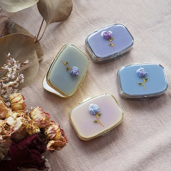 ロマンティックコンパクトミラーケース その他ケース mi-mi shop 通販｜Creema(クリーマ) 13513411