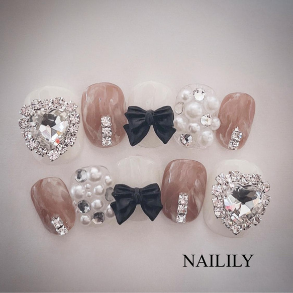 ネイルチップ ネイルチップ（つけ爪） NAILILY 通販 13516554｜Creema(クリーマ)