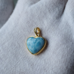 再販 ラリマーハート15 S925GPペンダントトップ ペンダントトップ ケロリン堂 通販｜Creema(クリーマ) 13516905