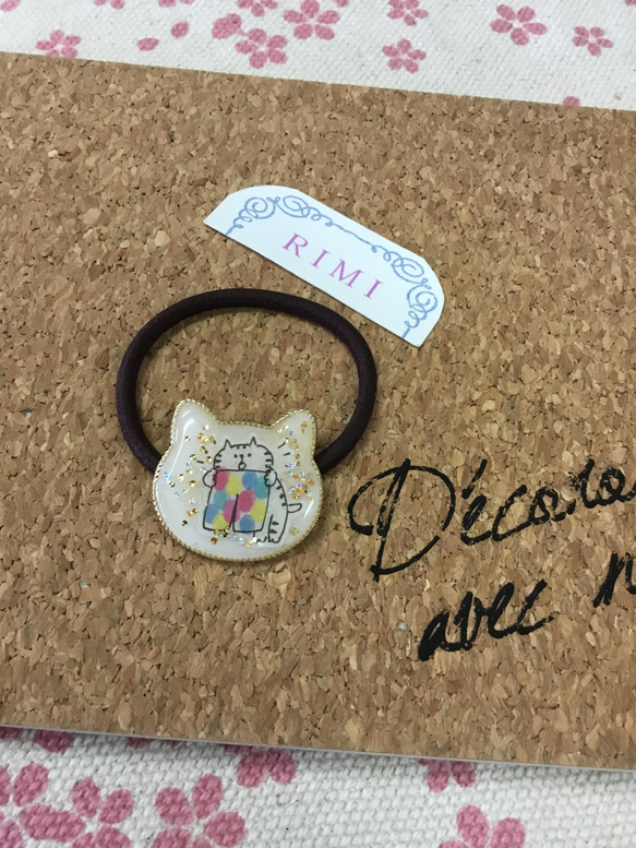 ヘアゴム/ネコ ヘアゴム リミ 通販 13518841｜Creema(クリーマ)