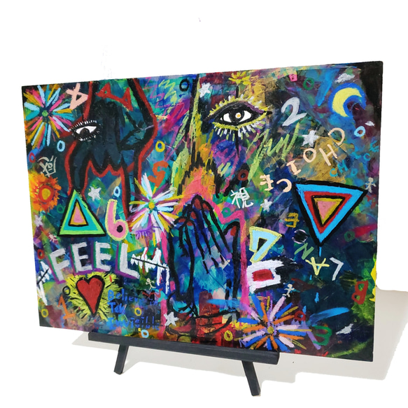 【売約済み】PRAYER. 絵画 Chika Shinoda's art 通販 13522875｜Creema(クリーマ)