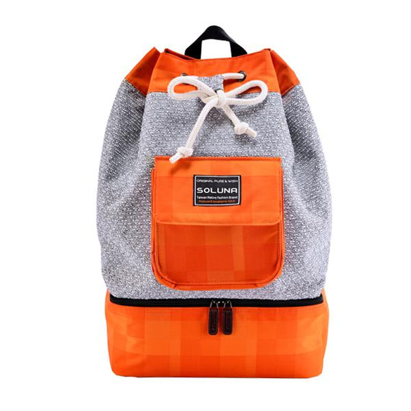 サマーウィスパーシリーズスプライシングビームバッグ（スモーキー） リュック・バックパック SOLIS 通販 13523148｜Creema(クリーマ)