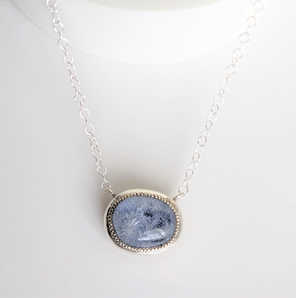 デュモルチェライトインクォーツペンダント ネックレス・ペンダント a' la Lys 通販 13523329｜Creema(クリーマ)