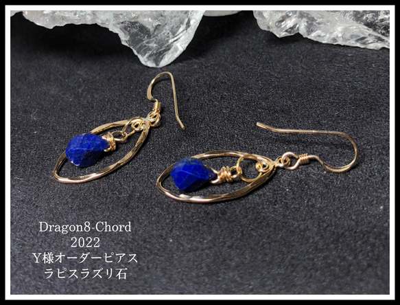 【オンリーワン・オーダーピアスです】 ピアス（フック・チェーン） Dragon8-Chord ～1号店 通販｜Creema(クリーマ ...