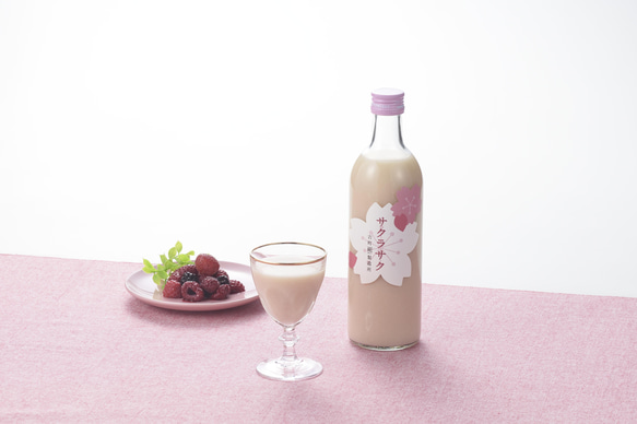 古町糀製造所の糀のノンアルコール甘酒・サクラとベリーの爽やか風味 サクラサク 瓶詰500ml（1本） その他調味料 古町糀製造所 通販 ...