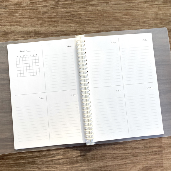 【30枚入】B5サイズ ウィークリー ルーズリーフ システム手帳リフィル 手帳 ひととせ＠プロフィールをご覧ください 通販 13534928 ...