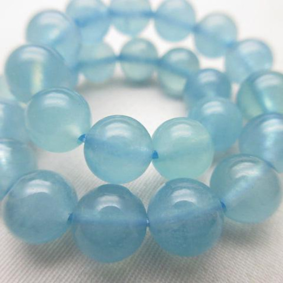 【高品質】/【アクアマリン】/size(約7㎜玉)/1set(2玉)/《モザンビーク産》/《3月誕生石》/832t74 ビーズ kizuna ...