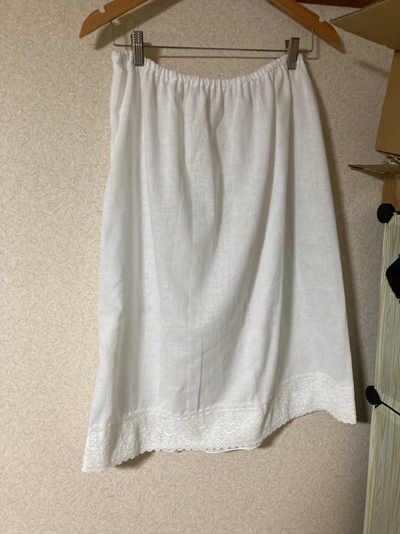 ペチコート71センチ丈、2Lから3Lぐらいまでの方、専用です、オーダページ、再販、専用です、仕上がりました、同梱です フレアスカート ...