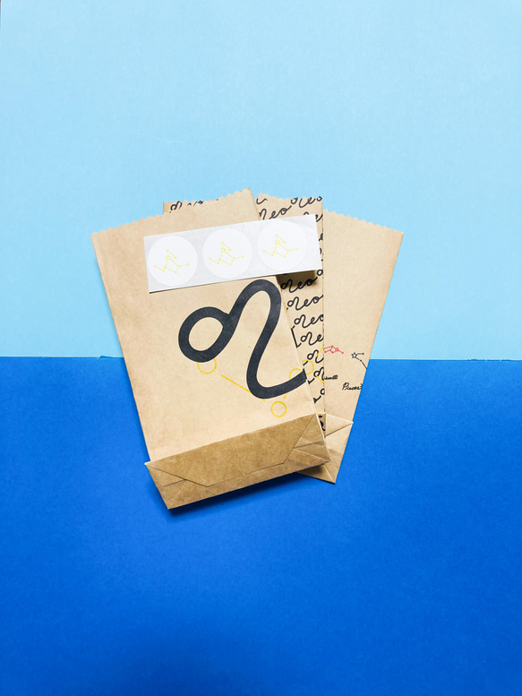 しし座のペーパーバッグ(3枚セット) ラッピング袋 Twinkle 通販｜Creema(クリーマ) 13545366