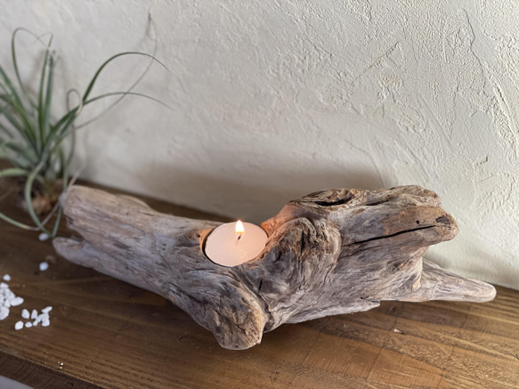 【送料無料】流木キャンドルホルダー No.1 キャンドル・キャンドルホルダー T-Ahiru 通販 13545896｜Creema(クリーマ)