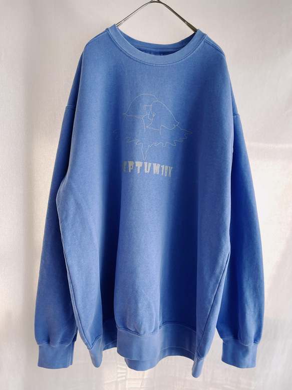 ・ラスト・SEPTUM18K イラストガーメントダイスウェット XL フローブルー パーカー・スウェット（メンズ） アメメ 通販 ...