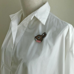 ネザーランドドワーフ（ブロンズゴールド）のブローチ ブローチ ねぎしこのこ 通販 13560198｜Creema(クリーマ)