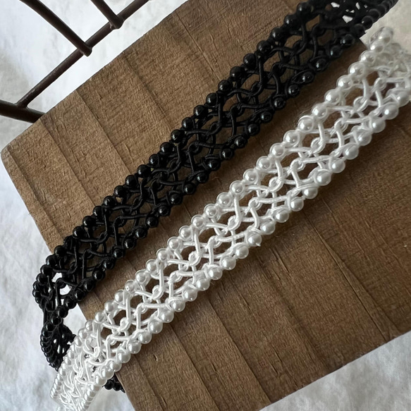 【50㎝から】RCP-00166N レース ブレード レースリボン パールレース パール パールヤーン リボン・テープ レース屋🐏SHOKO ...