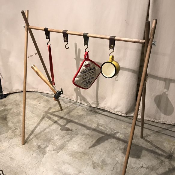 木製ギアハンガー その他インテリア雑貨 Own Borrow Works 通販｜Creema(クリーマ)