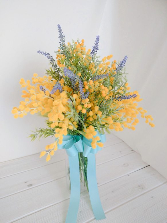 ウェディングブーケ（ブートニア付き）B-70 ブーケ himejyon 通販 13580870｜Creema(クリーマ)