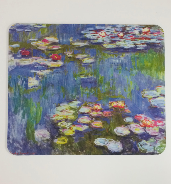 モネ 睡蓮 マウスパッド 国立西洋美術館所蔵作品 マウスパッド chaya 通販 13592490｜Creema(クリーマ)