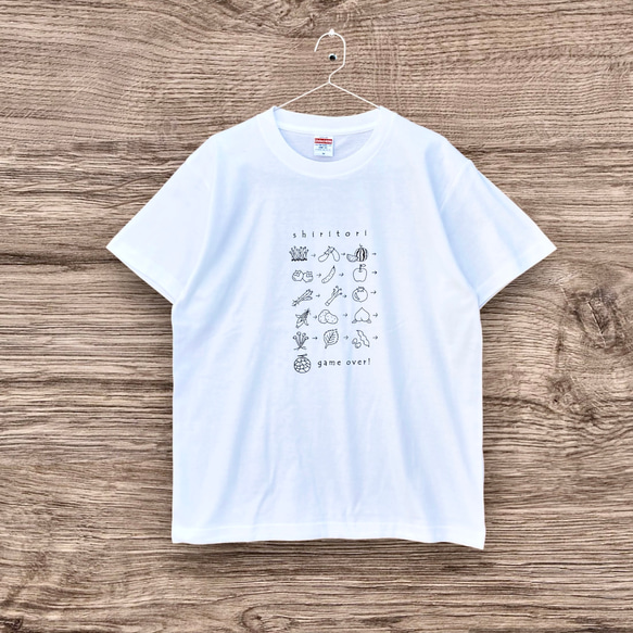 Tシャツ「しりとり 野菜と果物」3カラー Tシャツ wa-wa 通販 13598039｜Creema(クリーマ)