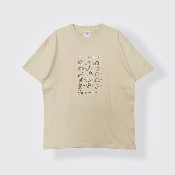 Tシャツ「しりとり 野菜と果物」3カラー Tシャツ wa-wa 通販 13598039｜Creema(クリーマ)