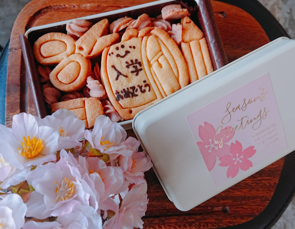 新入学お祝いクッキー缶 クッキー cocokara's GALLERY 通販 13599551｜Creema(クリーマ)