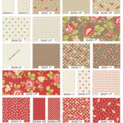 「Stitched」チャームパック moda 生地 カットクロス Fig Tree & Co. はぎれ studio peperin 通販 ...