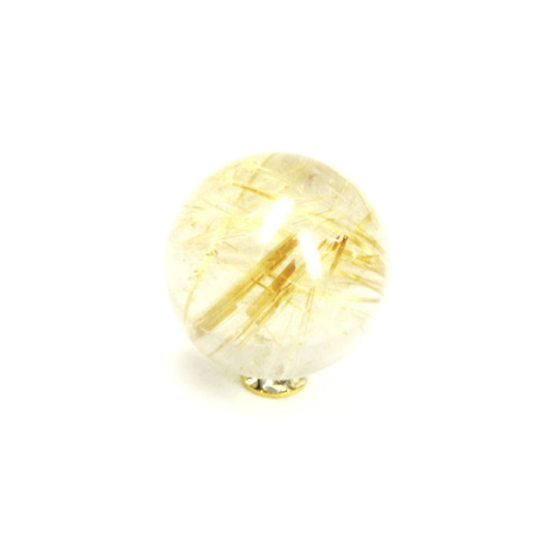 透明度抜群で虹が素敵】現品1粒売り ゴールドルチル 金針水晶 透明度抜群で虹が素敵】現品1粒売り ゴールドルチル 金針水晶