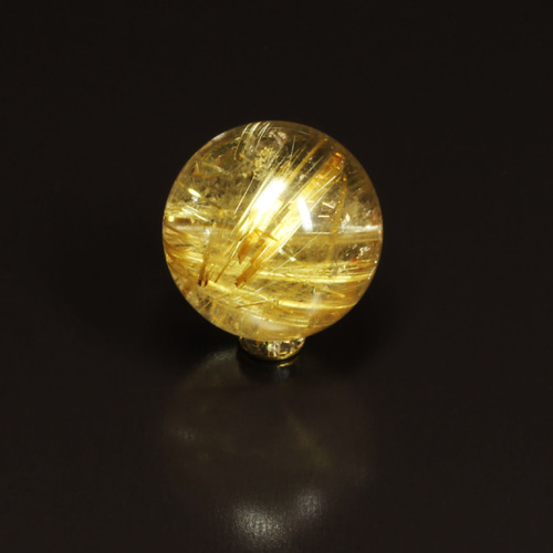 透明度抜群で虹が素敵】現品1粒売り ゴールドルチル 金針水晶 透明度抜群で虹が素敵】現品1粒売り ゴールドルチル 金針水晶
