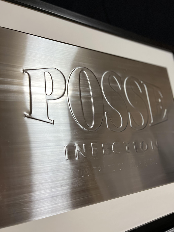 ステンレスアート 版画 shadow_ken 通販 13674190｜Creema(クリーマ)