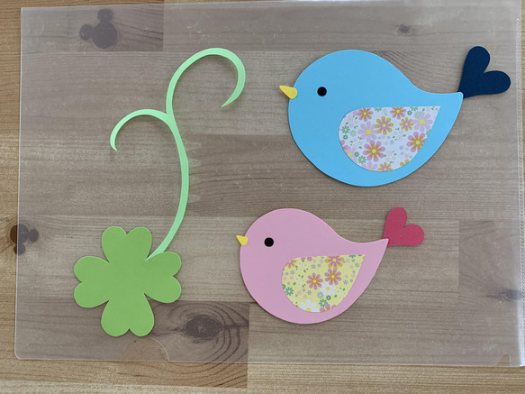 壁面飾り【イースター】4月 5月 小鳥 たまご クローバー その他アート とことこ♪ 通販 13675099｜Creema(クリーマ)