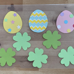 壁面飾り【イースター】4月 5月 小鳥 たまご クローバー その他アート とことこ♪ 通販 13675099｜Creema(クリーマ)