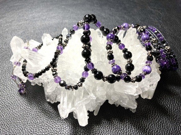 天然石アクセサリー(私物) ブレスレット VIOLET JUNKIE 通販 13675514｜Creema(クリーマ)