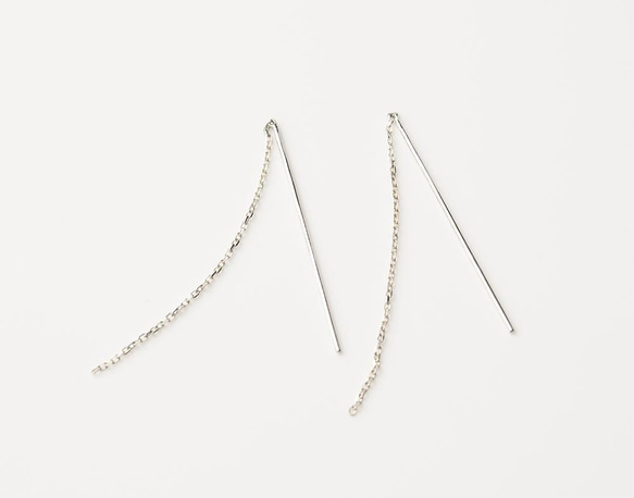 CP210 ピアス（フック・チェーン） CREER 通販 13735258｜Creema(クリーマ)