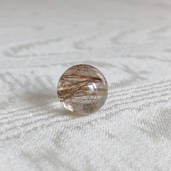 ☆高品質｜ルチルクォーツ｜ラウンド 14mm 1粒｜ブレスレット玉｜粒売り C 天然石 wararatto 通販 13767802 ...