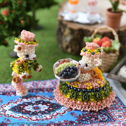 【手作りキット】パーティーテディベア～Lucia～ キット Miniera d'oro 通販 13839474｜Creema(クリーマ)