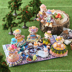 【手作りキット】パーティーテディベア～Lucia～ キット Miniera d'oro 通販 13839474｜Creema(クリーマ)