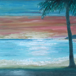 海(青島ビーチ) 油絵 F6 絵画 gallery Ymin 通販 13890292 海(青島ビーチ) 油絵 F6 絵画 gallery Ymin 通販 13890292