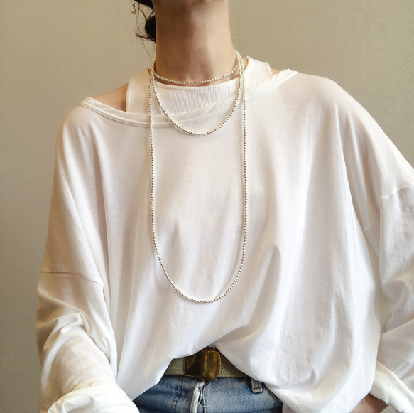 ◎予約販売◎シルバーパールネックレス180cmナバホパール ◎予約販売◎シルバーパールネックレス180cmナバホパール
