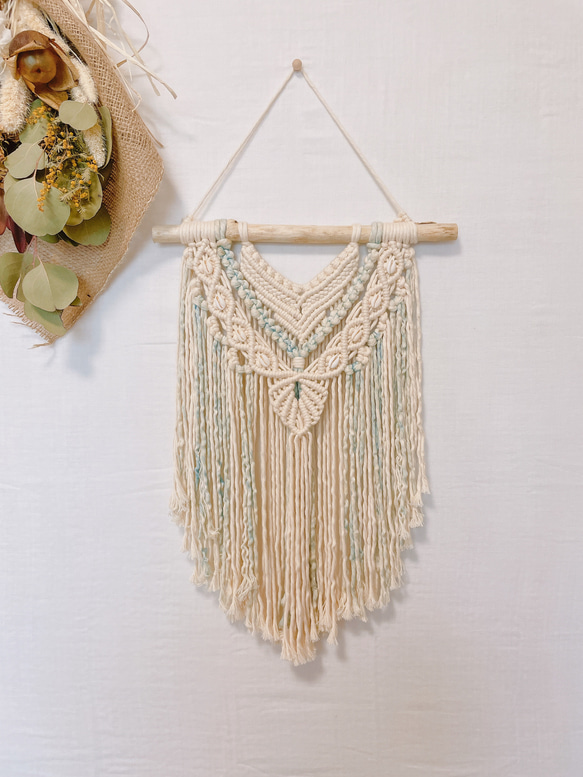 シェルマクラメタペストリーSummer その他インテリア雑貨 ameri macrame 通販｜Creema(クリーマ) 13942442