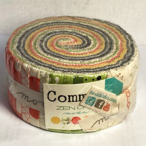 「Comma」 ジェリーロール カットクロス moda 生地 Zen Chic はぎれ studio peperin 通販 14056284 ...