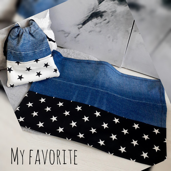 ランチョンマット&給食セット デニム 図書袋 入園グッズ 入学準備 靴袋 絵本袋 牛柄 ゼブラ 着替え袋 靴袋 その他入園グッズ MY ...