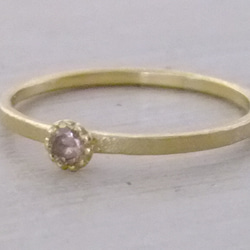 diamond(蛍光)＊K10 ring 指輪・リング Roro 通販 14109824｜Creema(クリーマ)