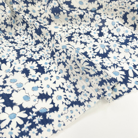 （3mカット価格）コットン楊柳風花柄プリント（ 品番：MP-033） 生地 マディー＆ピケ 通販 14122009｜Creema(クリーマ)