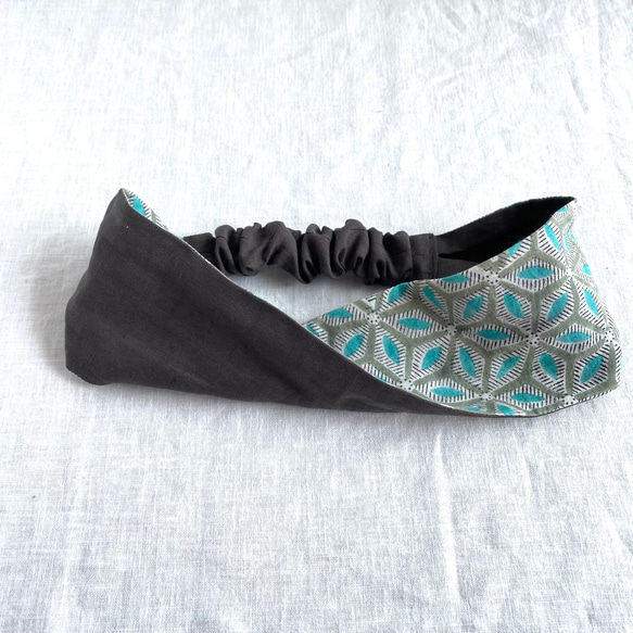 夏のヘアバンド・ヘアターバン 〜リネンとインド綿ブロックプリント〜 ねじりヘアバンド ヘアバンド・ターバン Hi! hippo 通販 ...