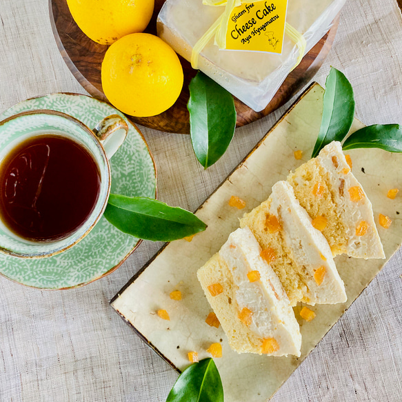 グルテンフリー生チーズケーキ＜綾日向夏＞お中元＆夏ギフトフード2025♪ ケーキ クッチーナ・リナルド 通販 14208328｜Creema ...