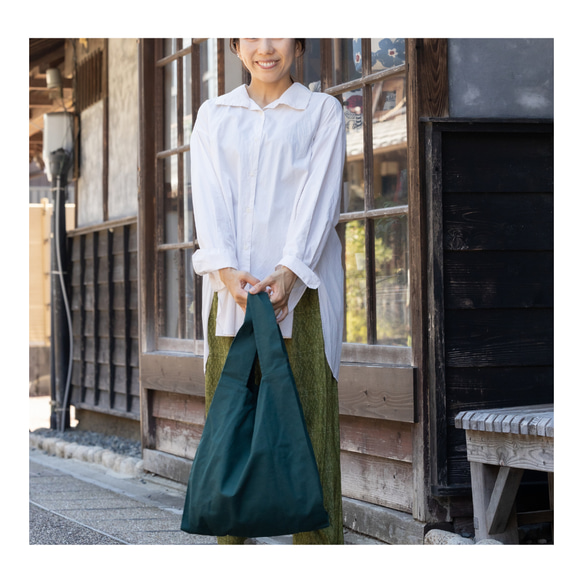 送料無料 綿麻 エコバッグ トートバッグ ショルダーバッグ 緑 グリーン プレゼント ラッピング マザーズバッグ エコバッグ・サブバッグ ...